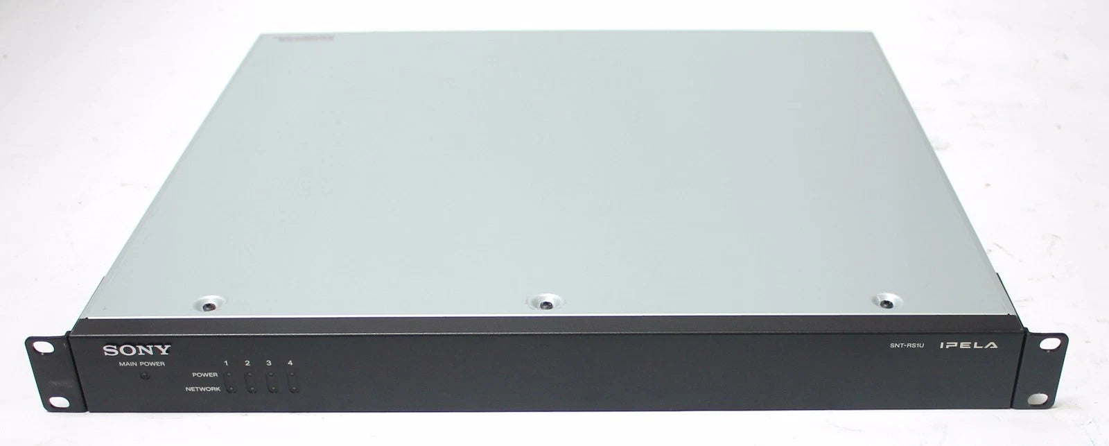 Sony SNT-RS1U Rack Station w/ 4x SNT-EX154 4 Channel Video Surveillance Encoders – XG eqpt