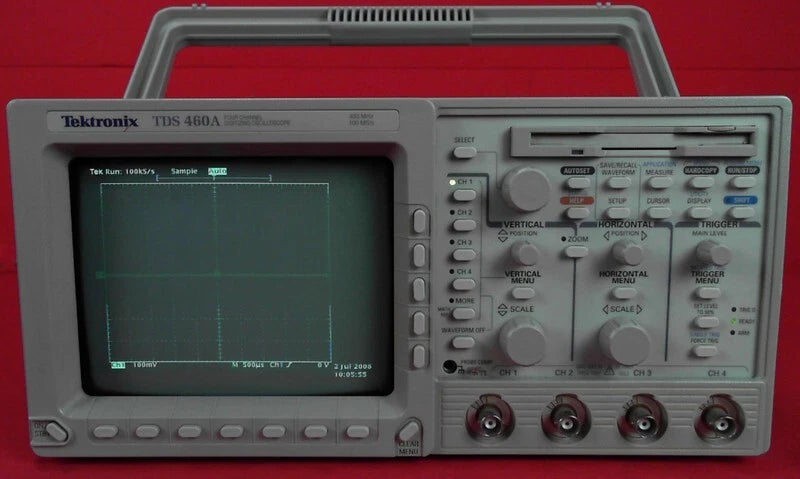 Tektronix TDS460A Oscilloscope 400 MHz 4 Channel – XG eqpt