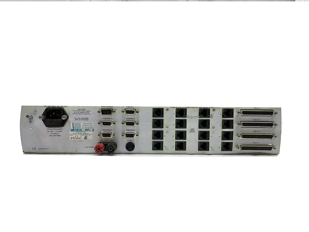 TSL UMD-SC-21 Under Monitor Display System Controller – XG eqpt