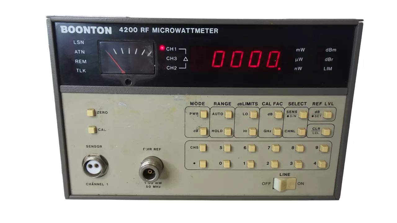 BOONTON 4200 RF Microwattmeter – XG eqpt