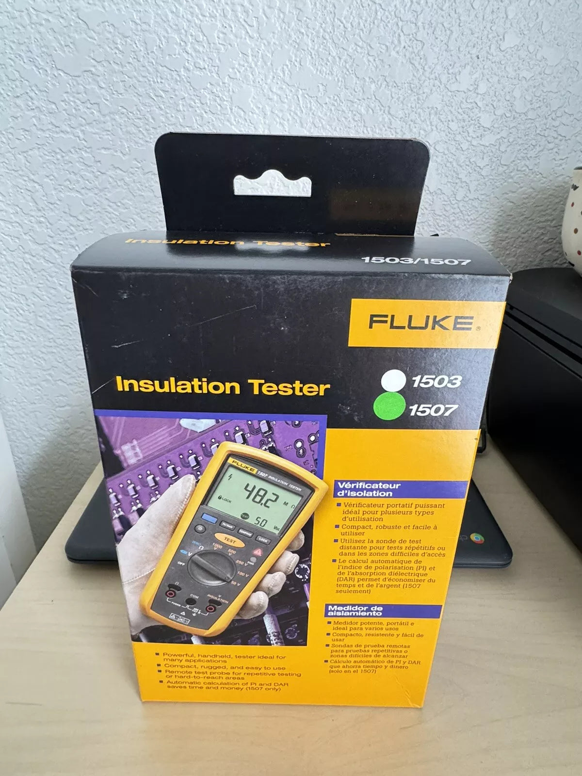 FLUKE 1507 Digital Insulation Resistance Tester (MFG-2024) – XG eqpt