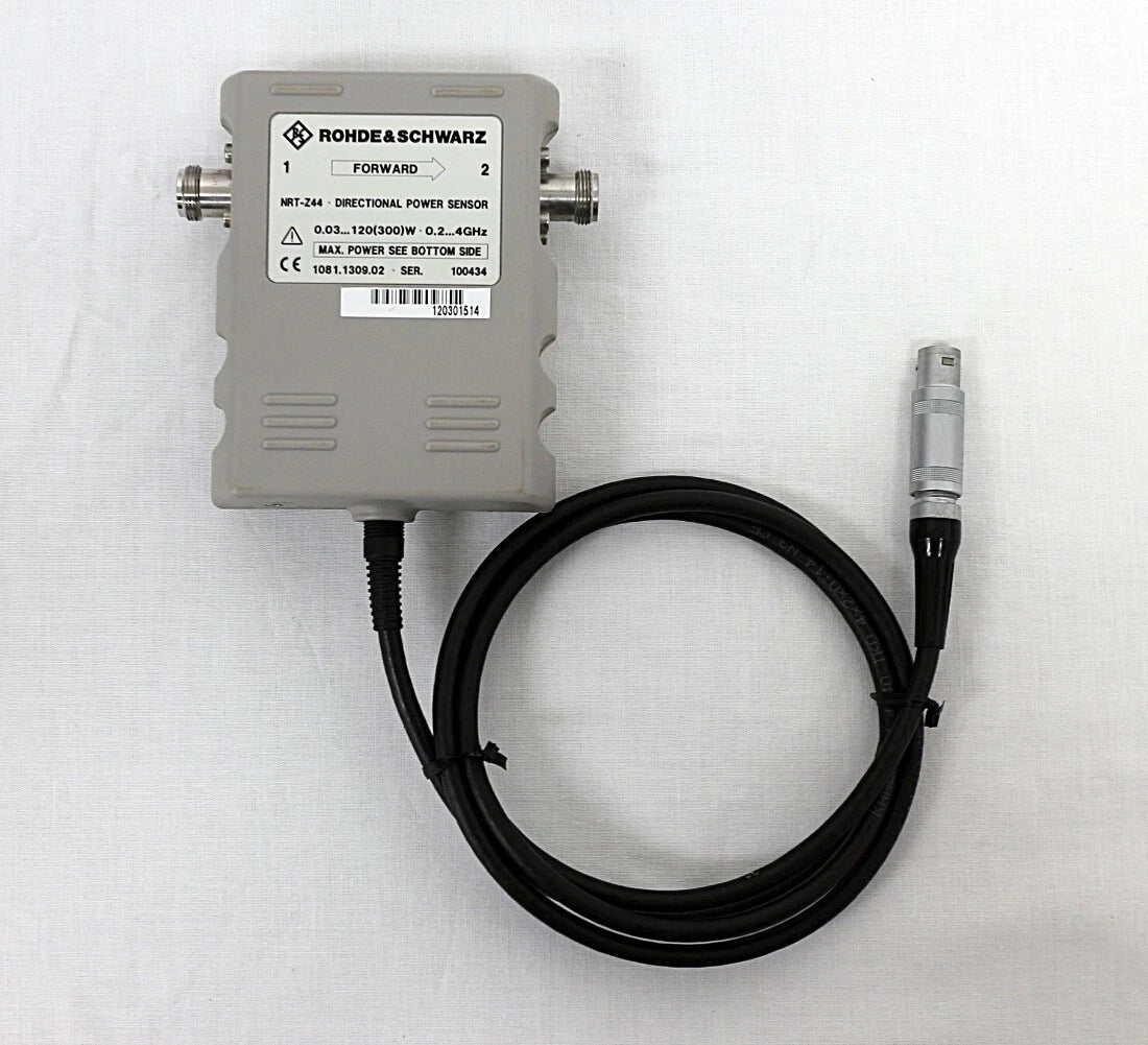 Rohde & Schwarz NRT + NRT-Z44 Power Reflection Meter – XG eqpt