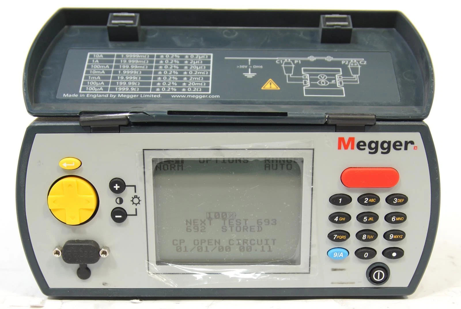 Megger DLRO 10X Digital Low Resistance Ohmmeter – XG eqpt