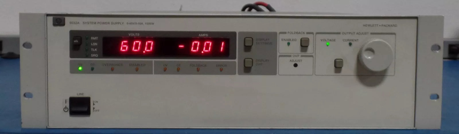 HP/Agilent 6032A System Autoranging DC Power Supply, 60V, 50A – XG eqpt