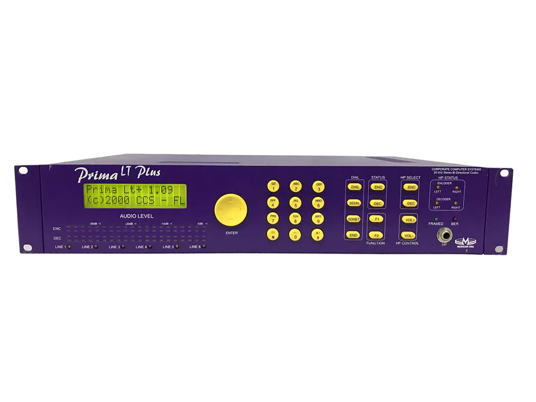 CCS Musicam Prima LT Plus Audio Codec with ISDN S/T Interface Card TA2 ...