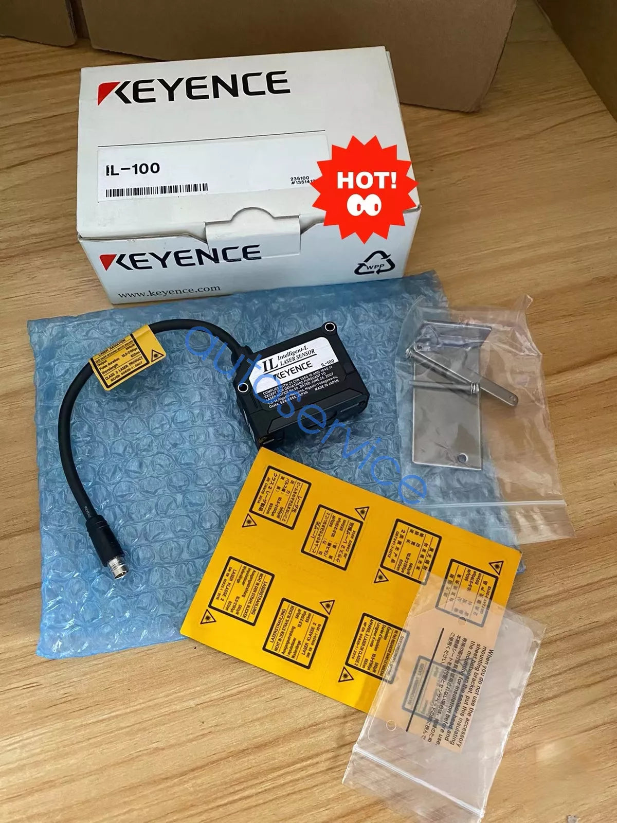 New KEYENCE IL-100 IL100 Laser Sensor – XG eqpt
