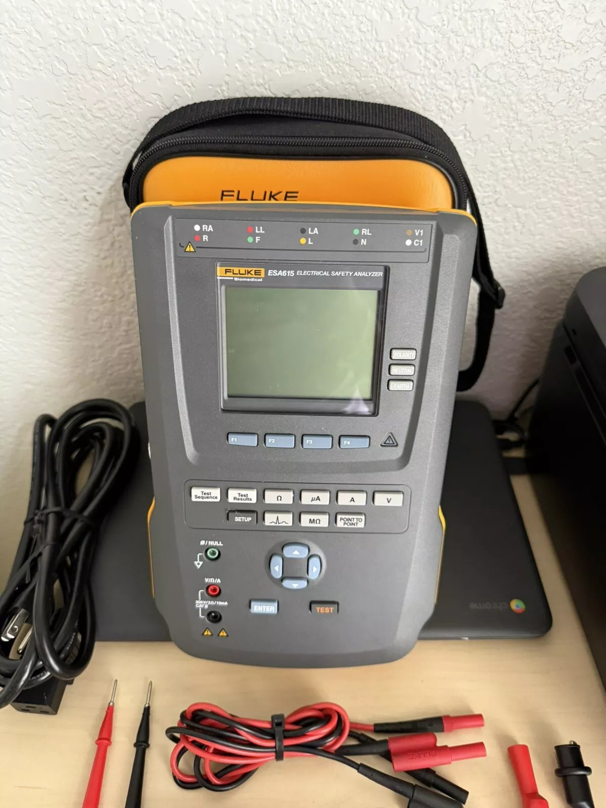 FLUKE ESA615 EU 230V Electrical Safety Analyzer (Calibrated 2024) – XG eqpt