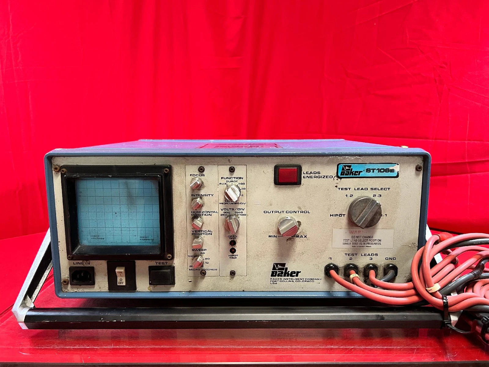 Baker ST106E 6 kV Surge / Hipot Motor Tester – XG eqpt