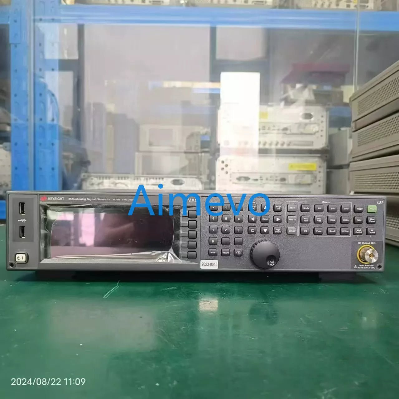 1 PC Keysight Technologies N5183B 9KHZ-20GHz Microwave Analog Signal G ...