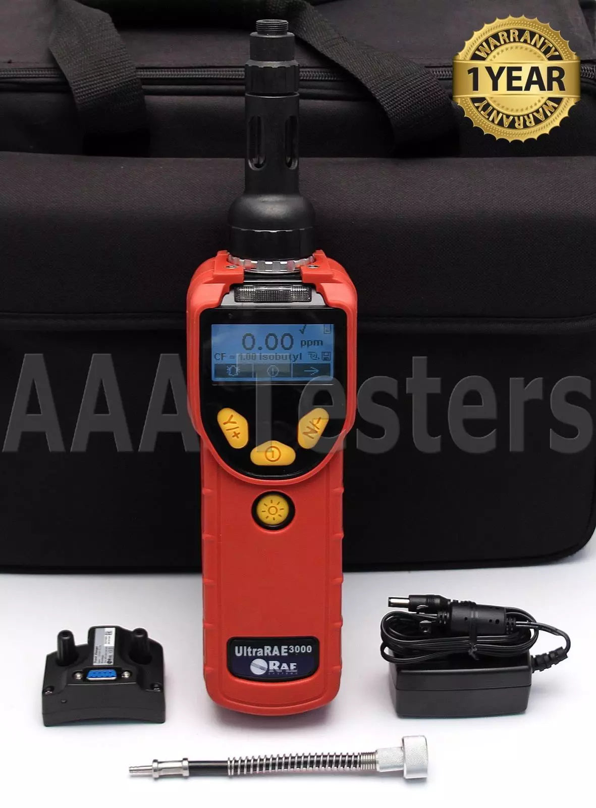 RAE Systems UltraRAE 3000 PGM7360 VOC Benzene Gas Detector Monitor PGM ...