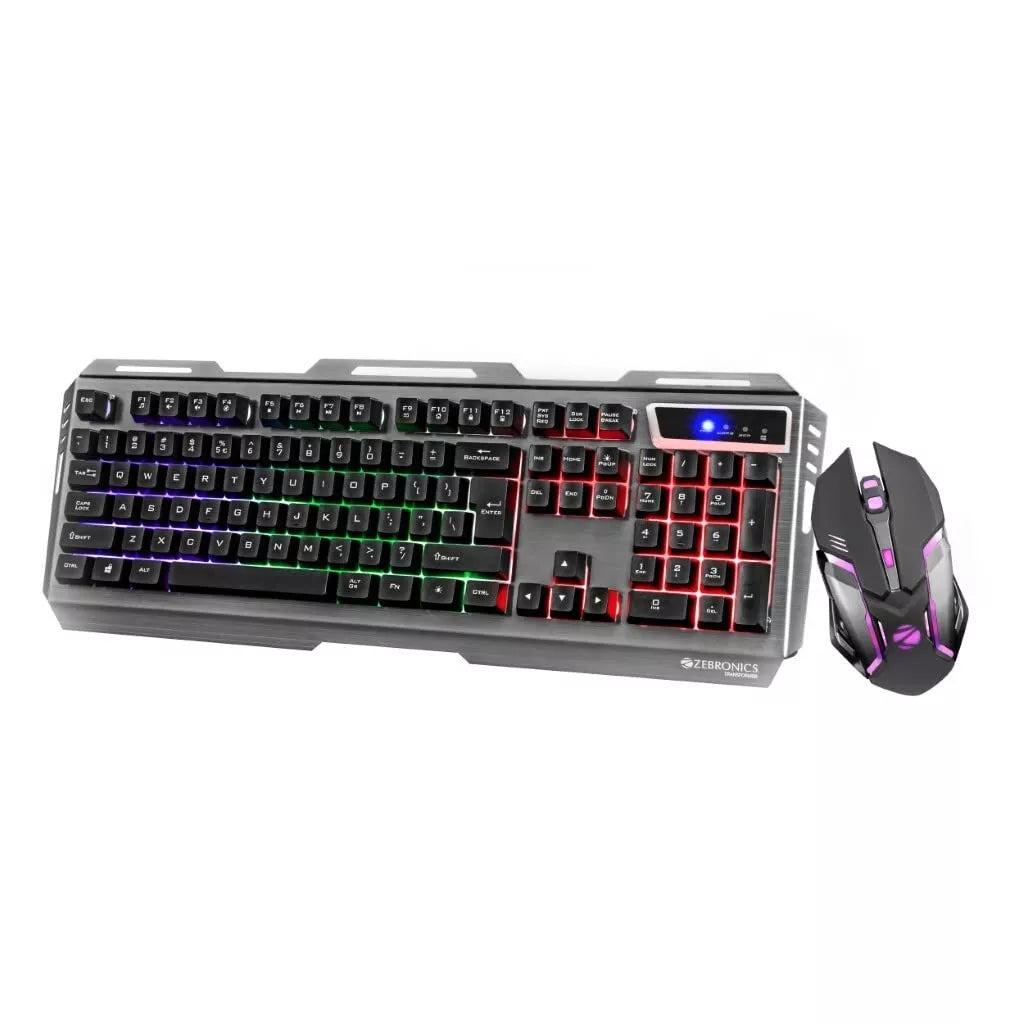 Zebronics Transformer Gaming Keyboard & Mouse Combo with RGB LED and 3 ...