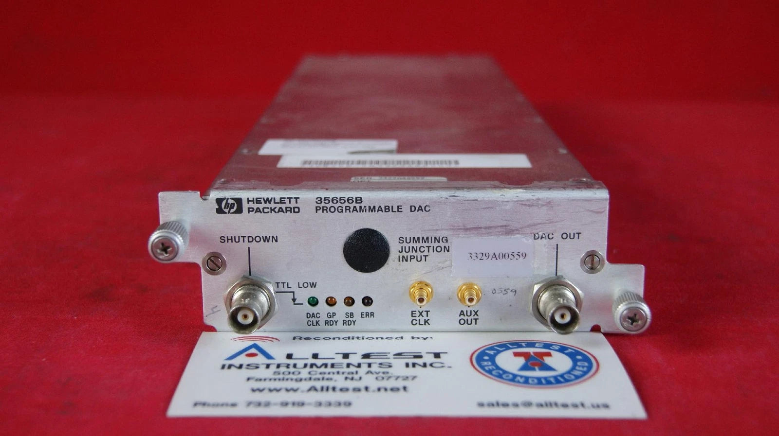 HP Agilent Keysight 35656B Programmable DAC Module – XG eqpt