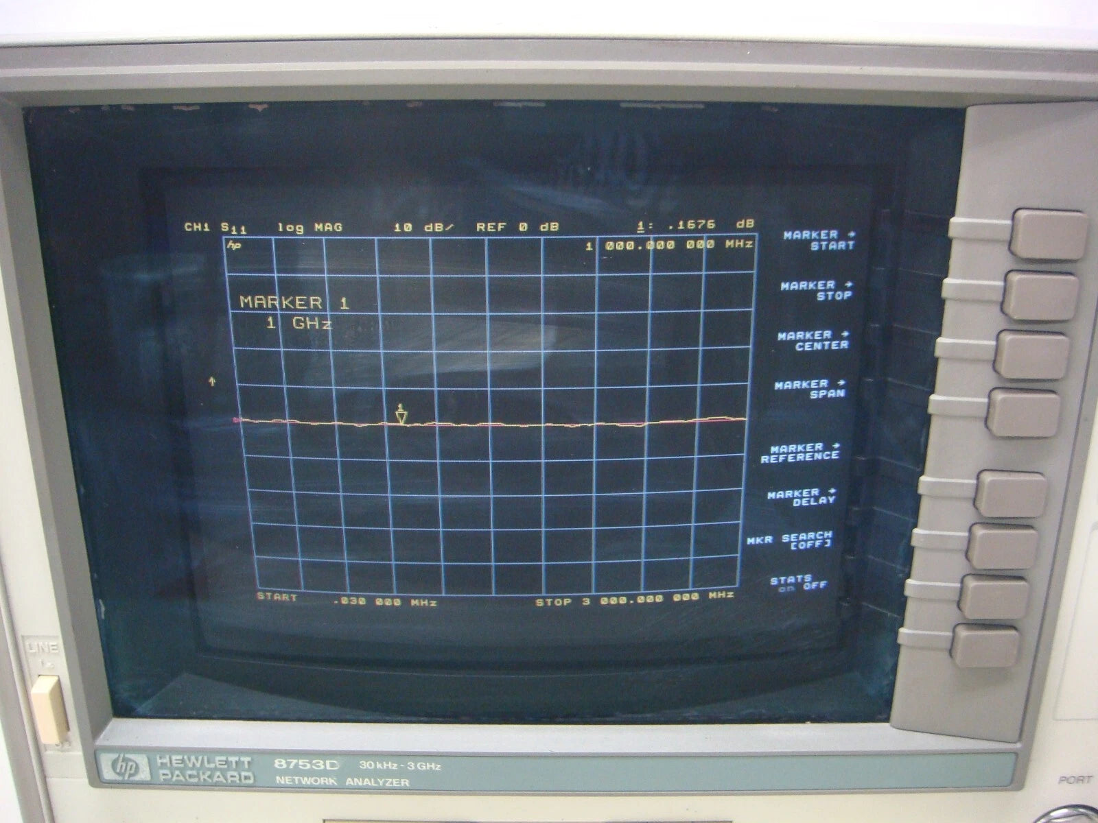 【FDD Failure】HP 8753D /010 3GHz S-parameter Test Set – XG eqpt